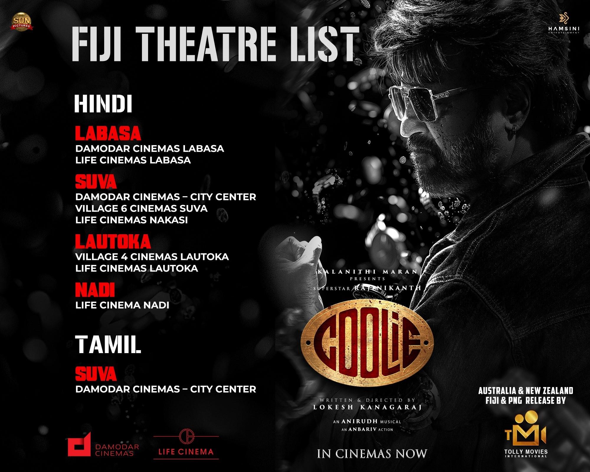 Coolie Week 1 Box Office: A$1.5M in Australia & New Zealand; Week 2 Theatres in AUS, NZ, Fiji ...